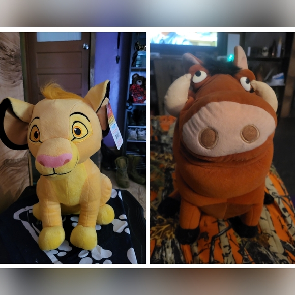 Disney | Toys | Lion King Simba And Puma Plush Read Description | Poshmark